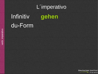 Verben - Imperativ | PPT