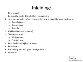 les rem-systemen | PPT