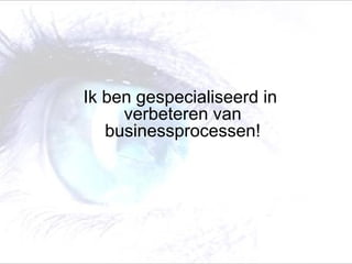 Verbetering business processen helpdesk | PPT