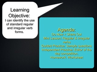 Verb Forms | PPT | Birds | Pets