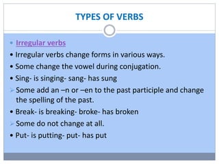 Verb forms by digital devaraj | PPT