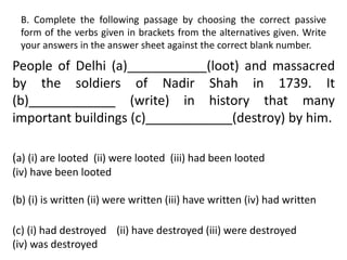 Verb forms tenses class 9 cbse | PPTX
