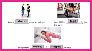 Verb forms gerunds and infinitives | PPT