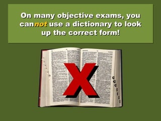 Verb forms ppt | PPT