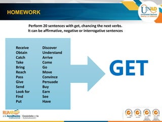 Verb get | PPT