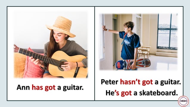 Verb have got - Present Simple | PDF