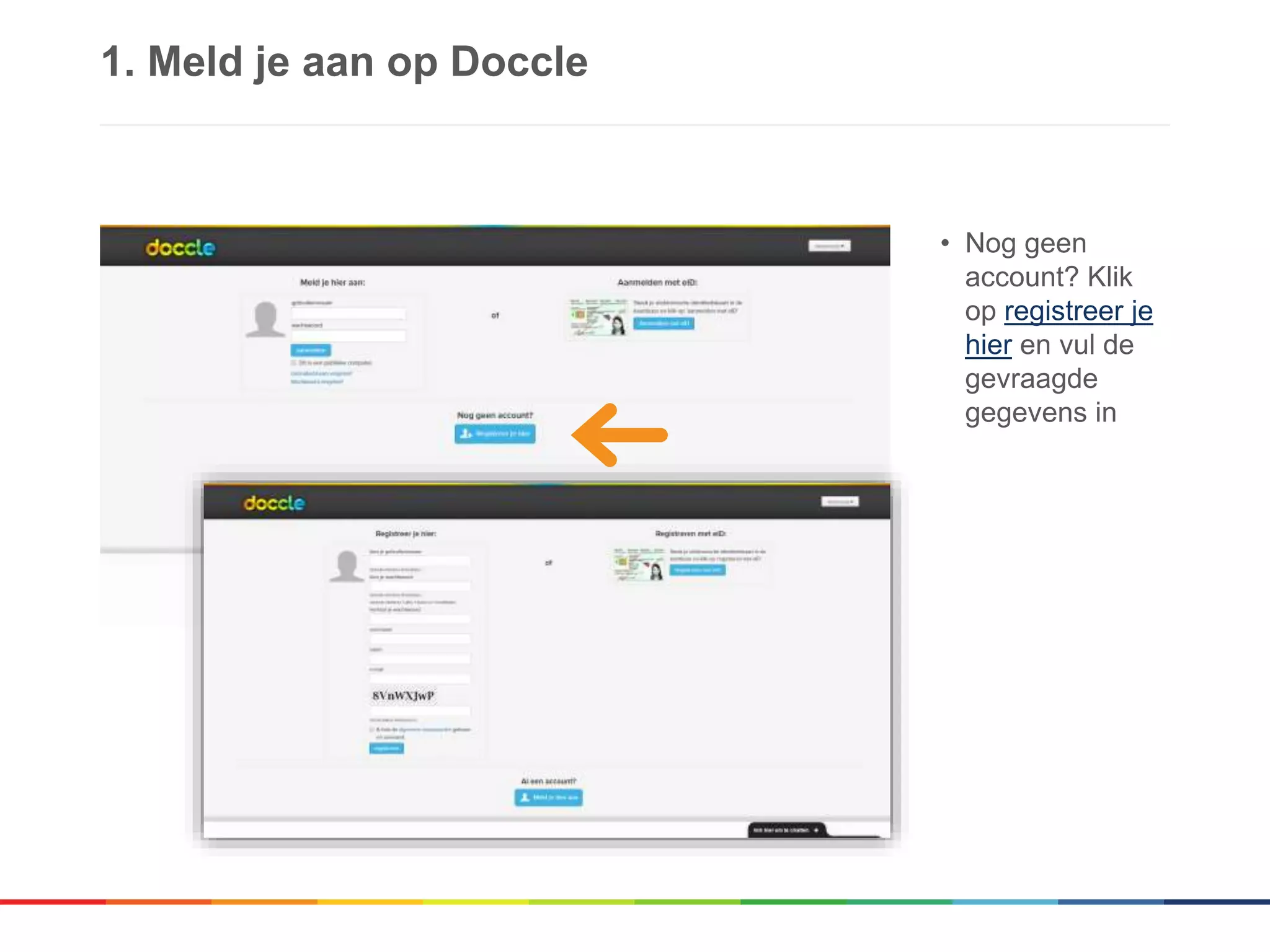 Hoe verbinden met Acerta op Doccle? | PPTX | Computing | Technology & Computing