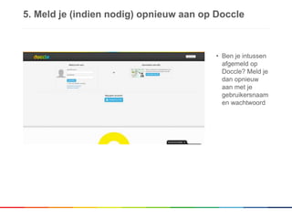 Hoe verbinden met Acerta op Doccle? | PPTX | Computing | Technology & Computing