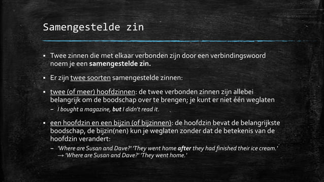 Verbindingswoorden | PPT