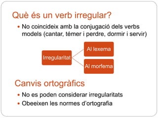 Verb irregular | PDF