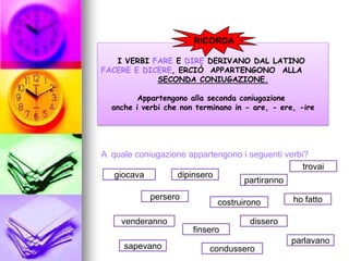 Parti del discorso: i Verbi | PPSX