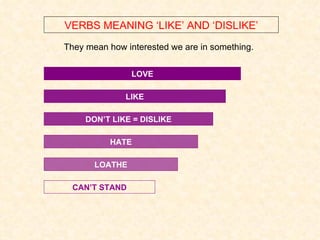 Verb 'like' | PPT