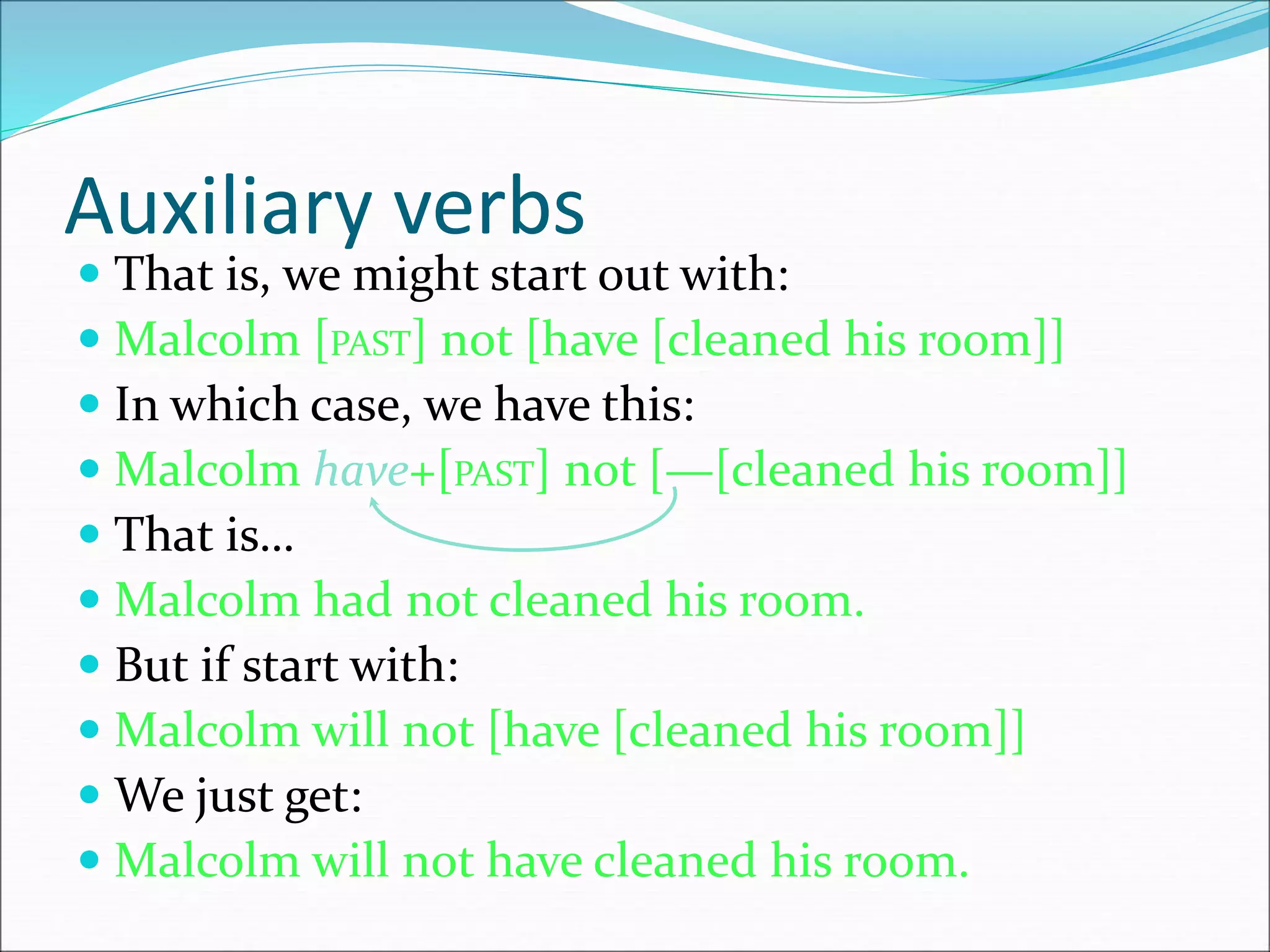 verb movements.ppt