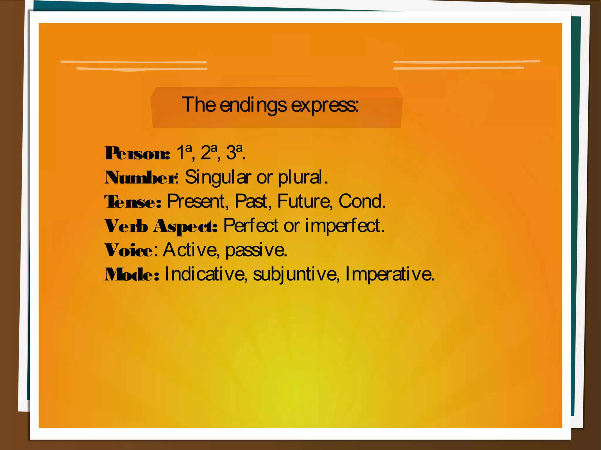 Introduction to spanish verbs | ODP