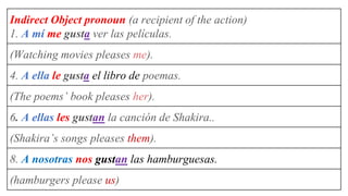 Verbo gustar presentacion | PPTX