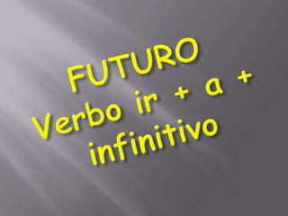Verbo ir_ir a inf | PPTX