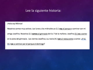 Verbo ir (to go) | PPTX
