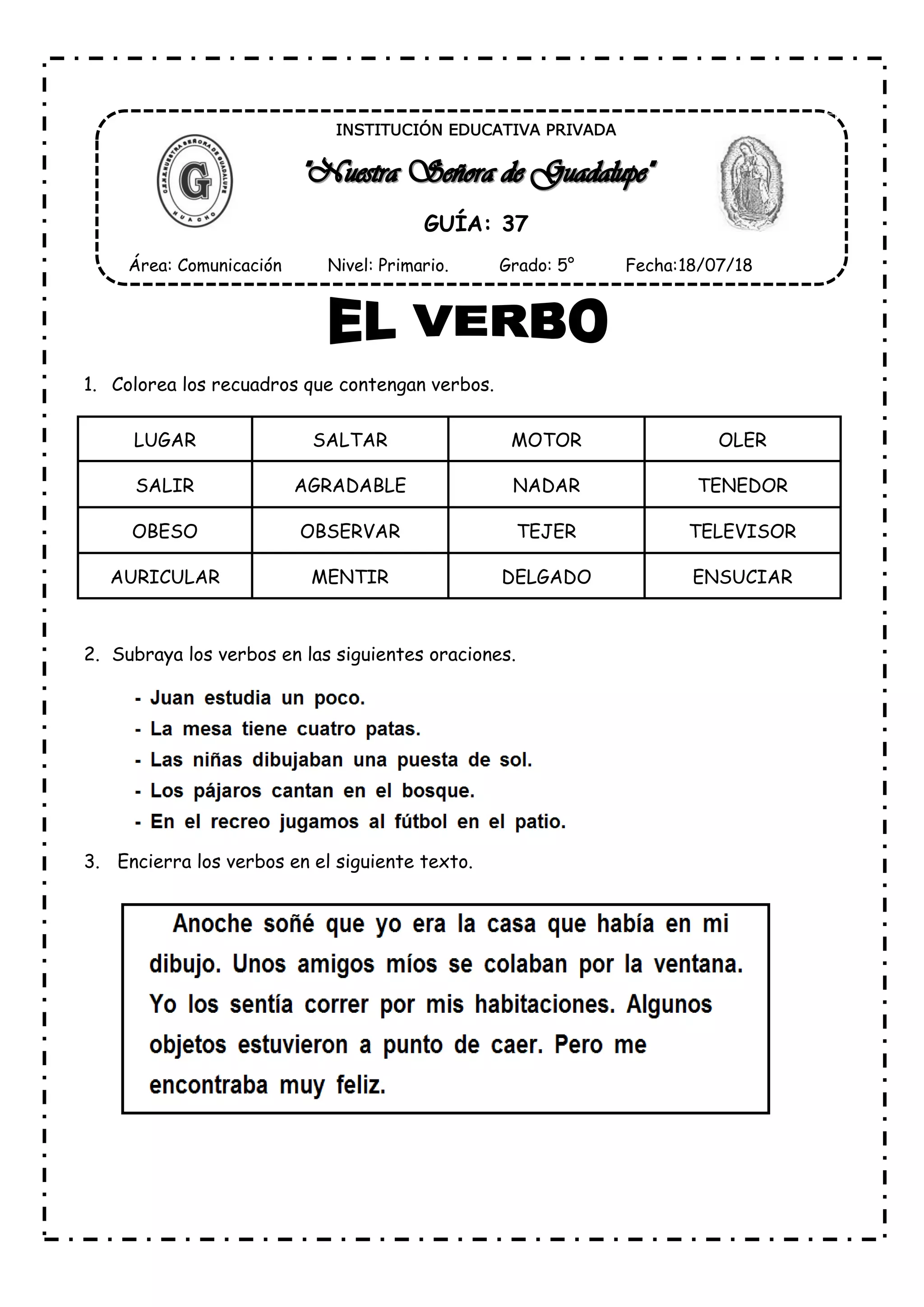 Verbos | PDF