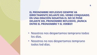 Իսպաներենի անդրադարձ բայերը | PPT