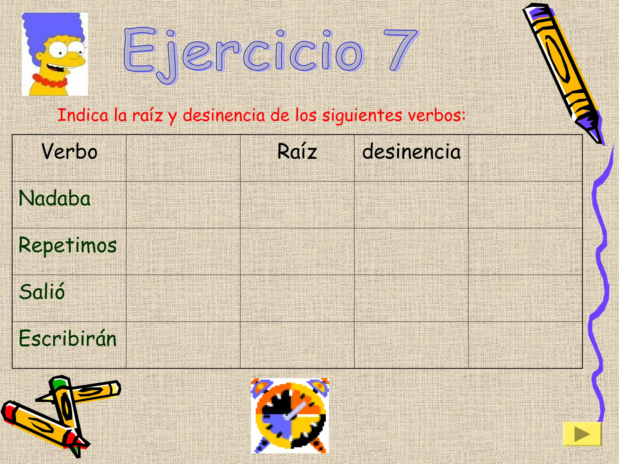 VERBOS, tipos de verbos sus partes y funciones | PPT