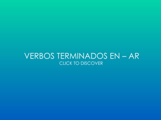spanish verbs powerpoint for massey spanish l1 | PPT