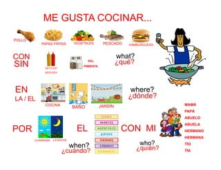 Verbos ar + me gusta | PPT