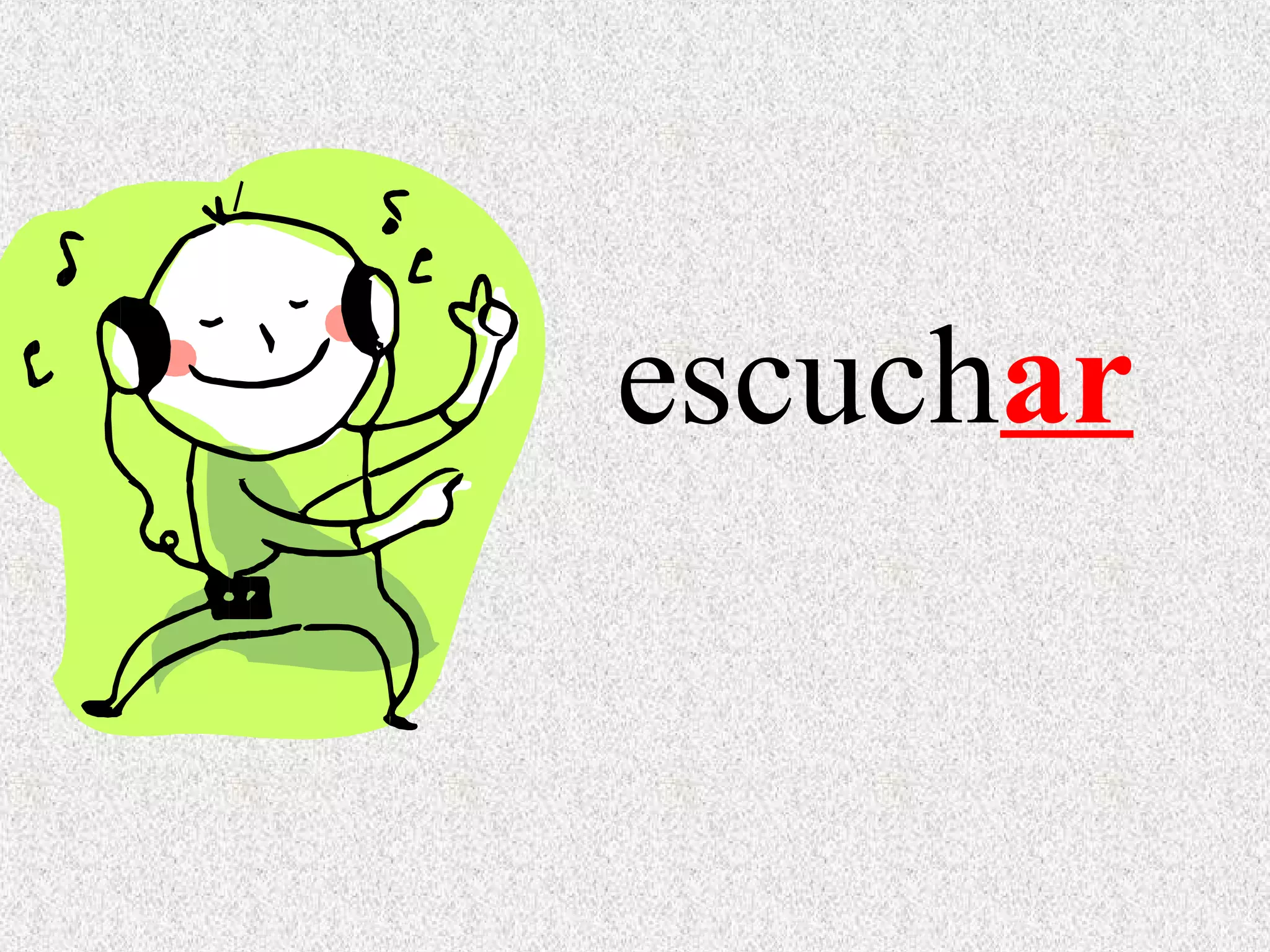 Verbos regulares terminación: ar-er-ir | PPT