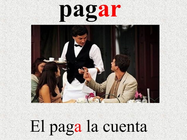 Verbos regulares terminación: ar-er-ir | PPT