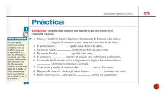 Verbos con cambio de raíz en el pretérito | PPTX