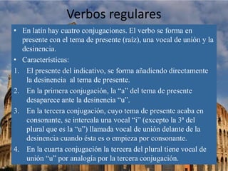 Verbos en latín | PPTX