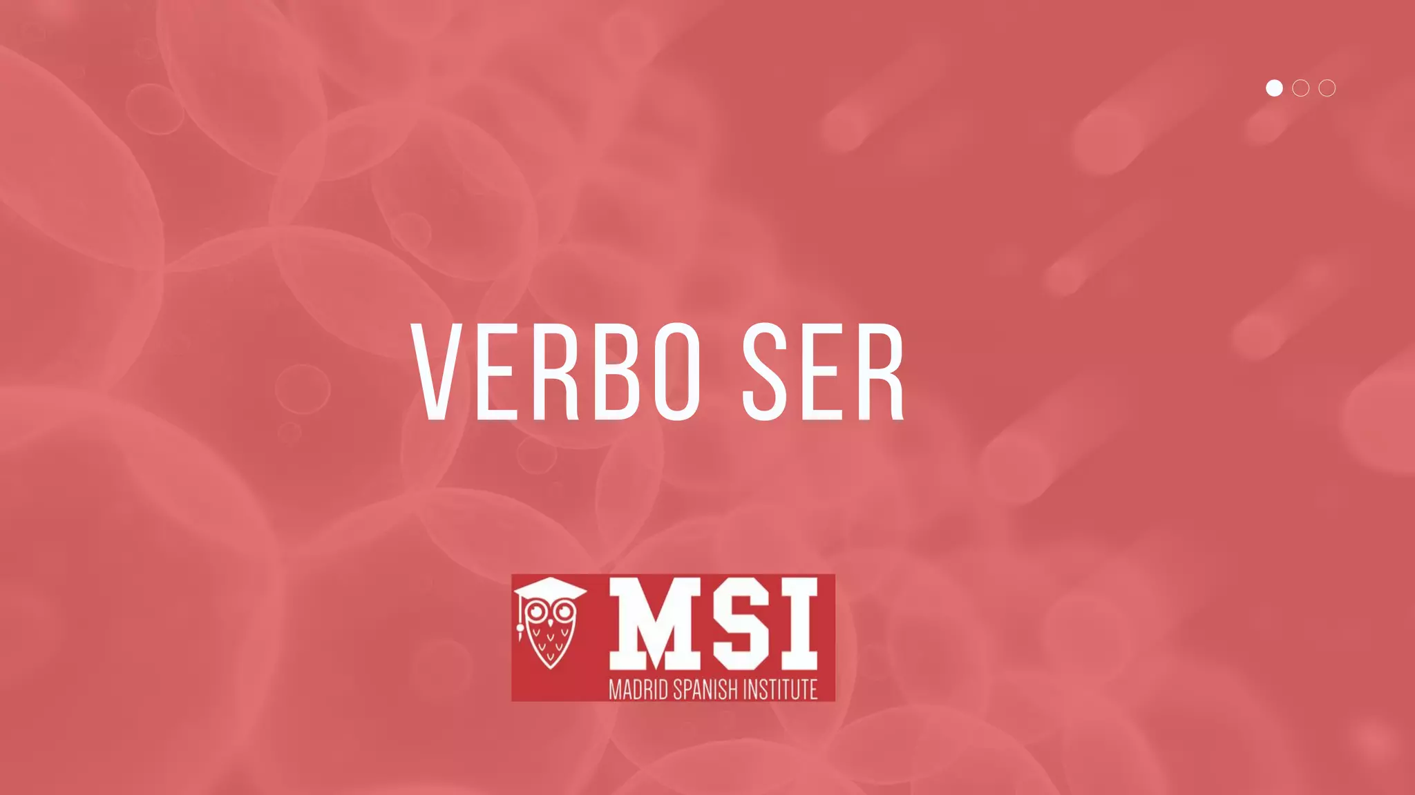 Verbo ser | PDF