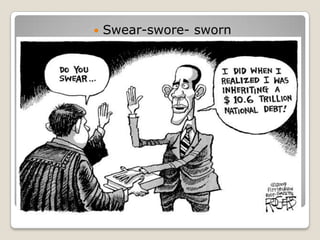 Verbos irregulares | PPTX