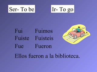 Verbos irregulares en_el_preterito | PPT