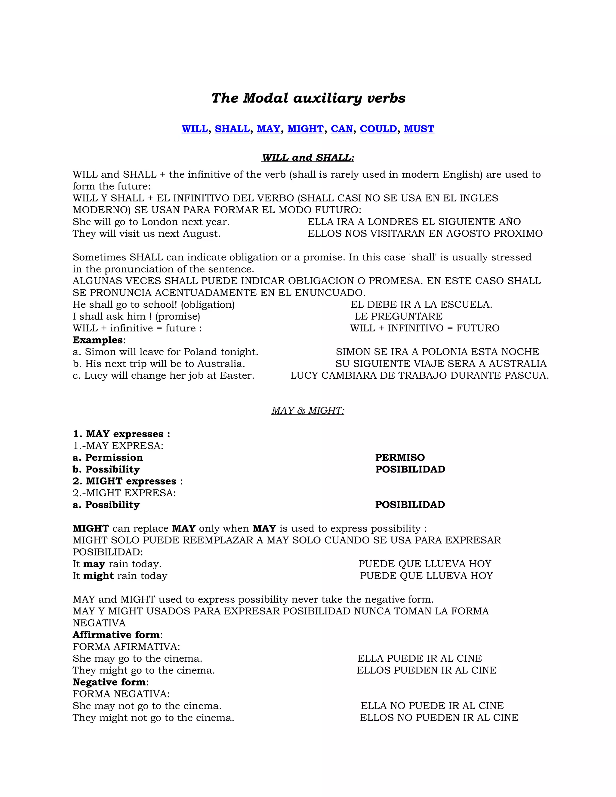 Verbos+modales+auxiliares | DOC