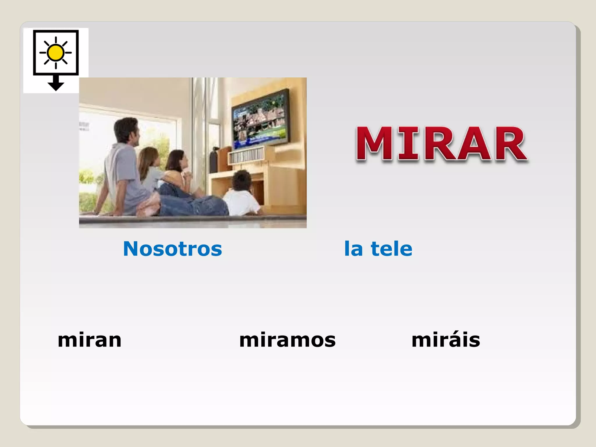 Verbos presente casa2 | PPS