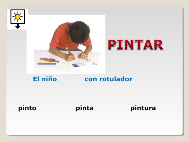 Verbos presente juego | PPT