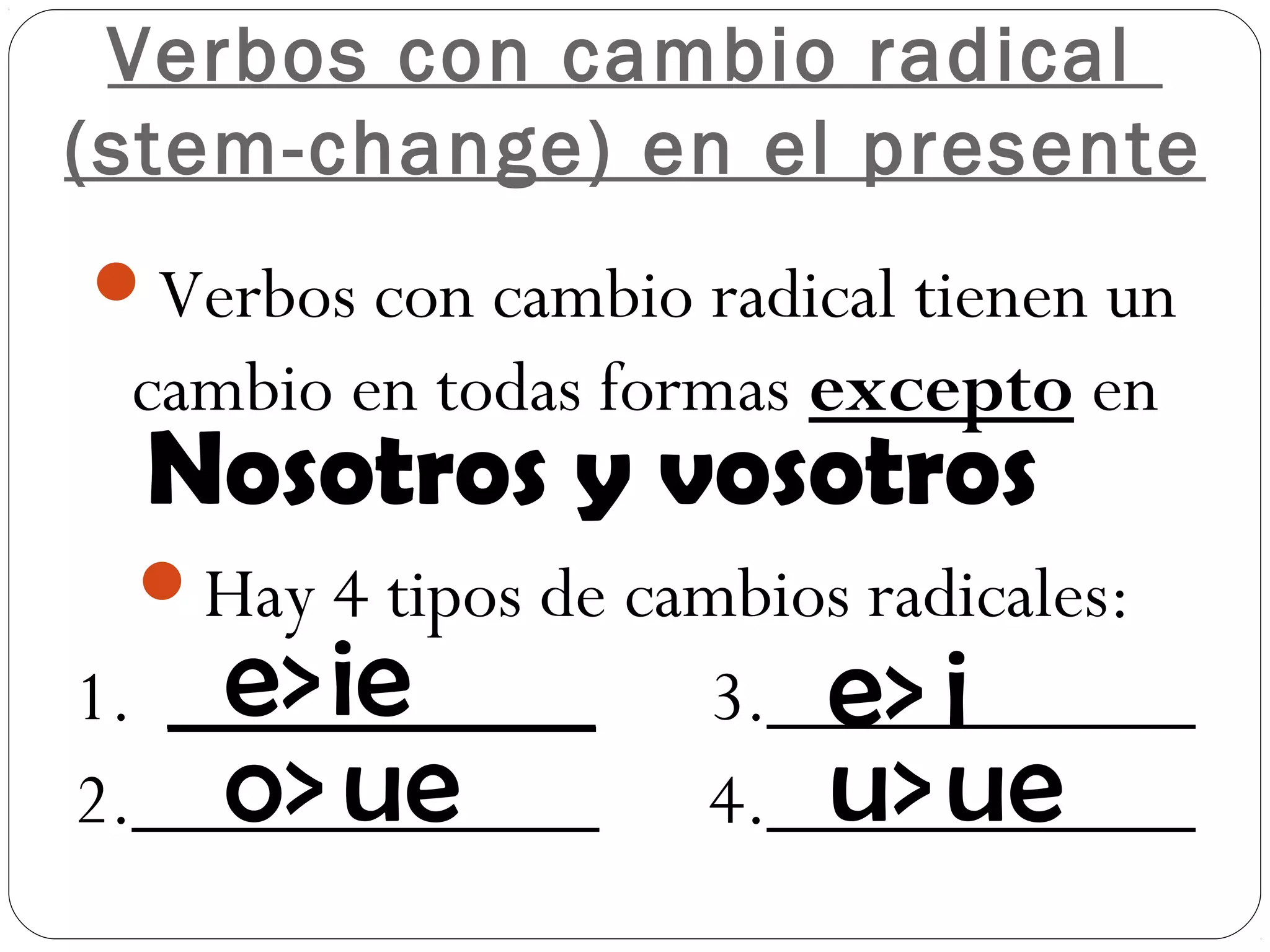 Verbos reflexivos en el presente | PPT