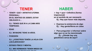 Verbos ser, estar, tener y llamarse | PPTX