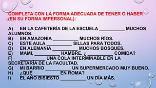 Verbos ser, estar, tener y llamarse | PPTX
