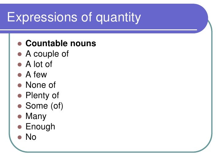 Verb patterns+quantity