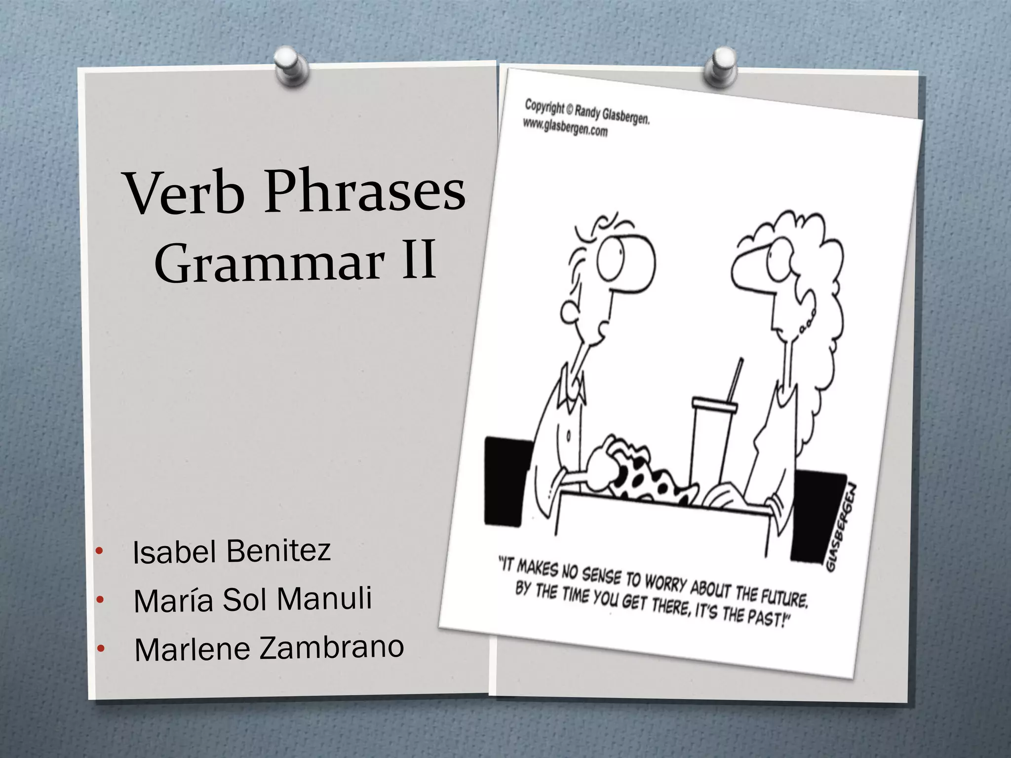 Verb phrases | PPT