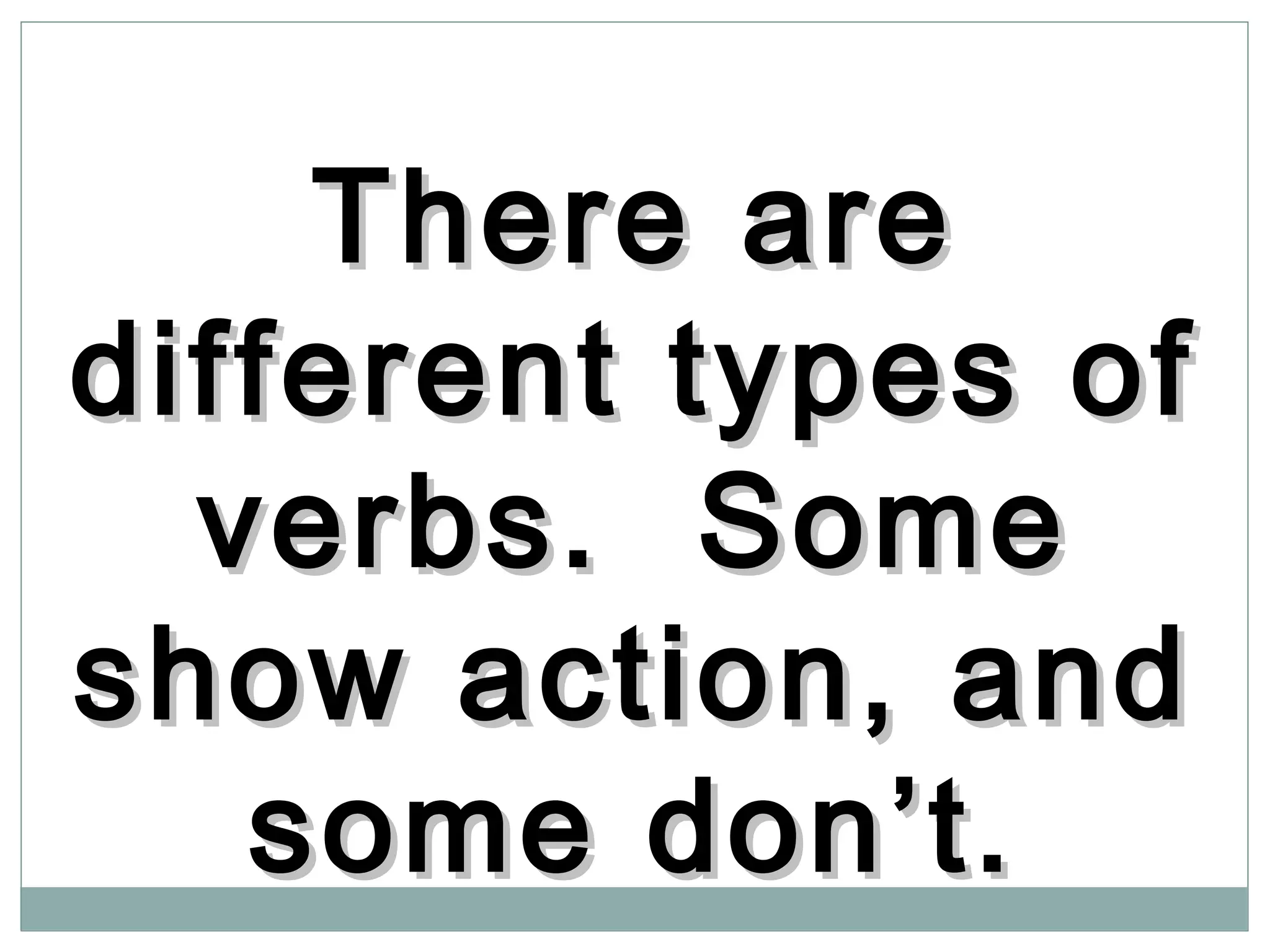 Verb powerpoint | PPT