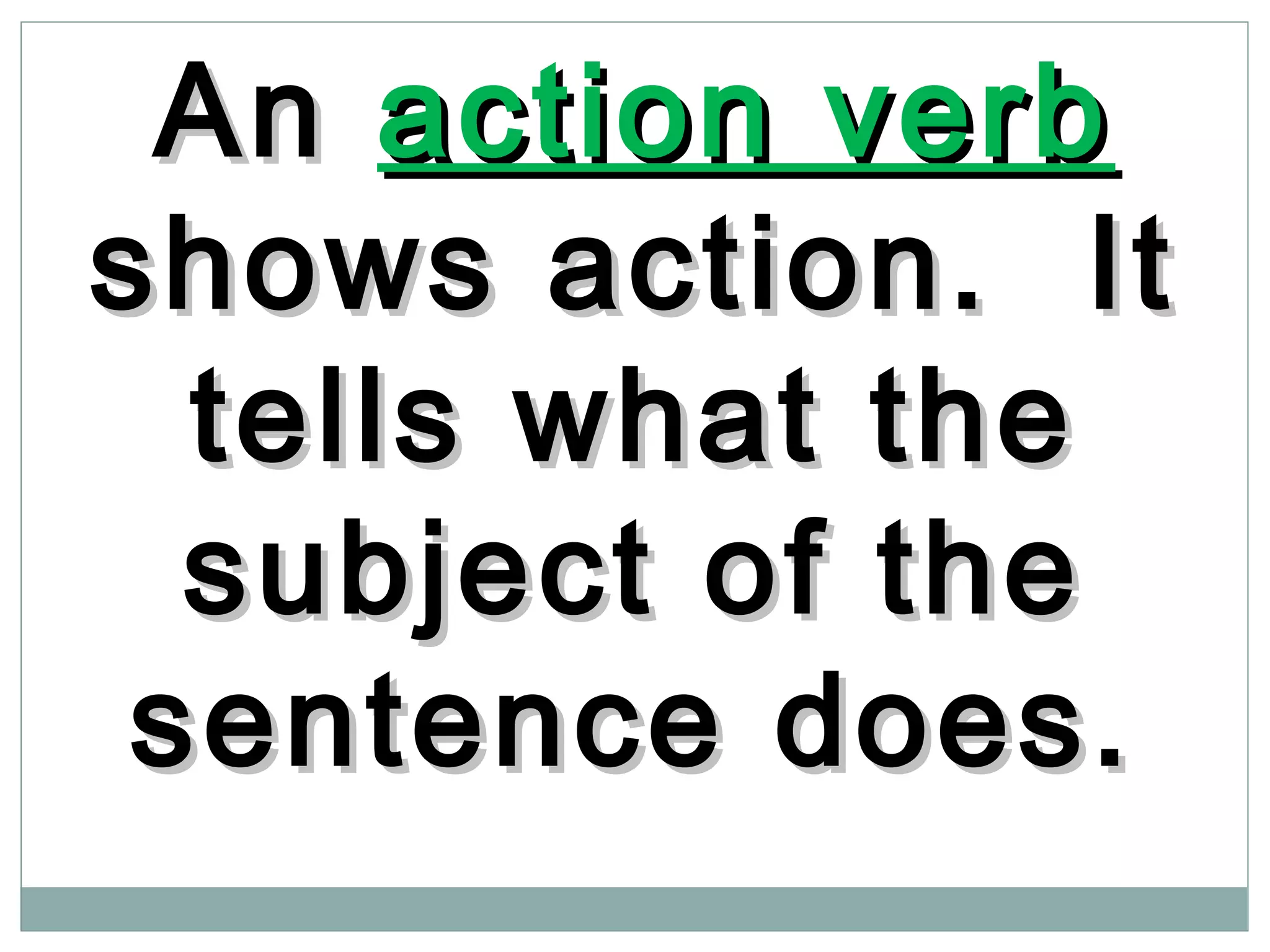 Verb powerpoint | PPT
