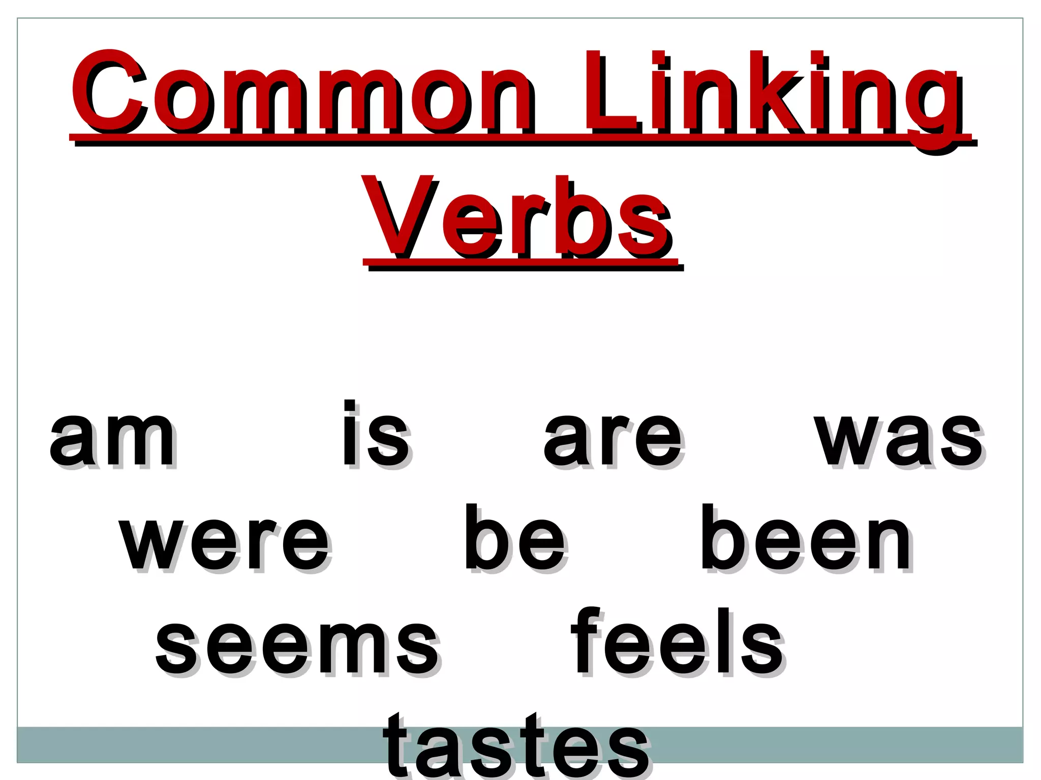Verb powerpoint | PPT