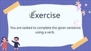 verb ppt elementary level.pptx for grade | PPTX