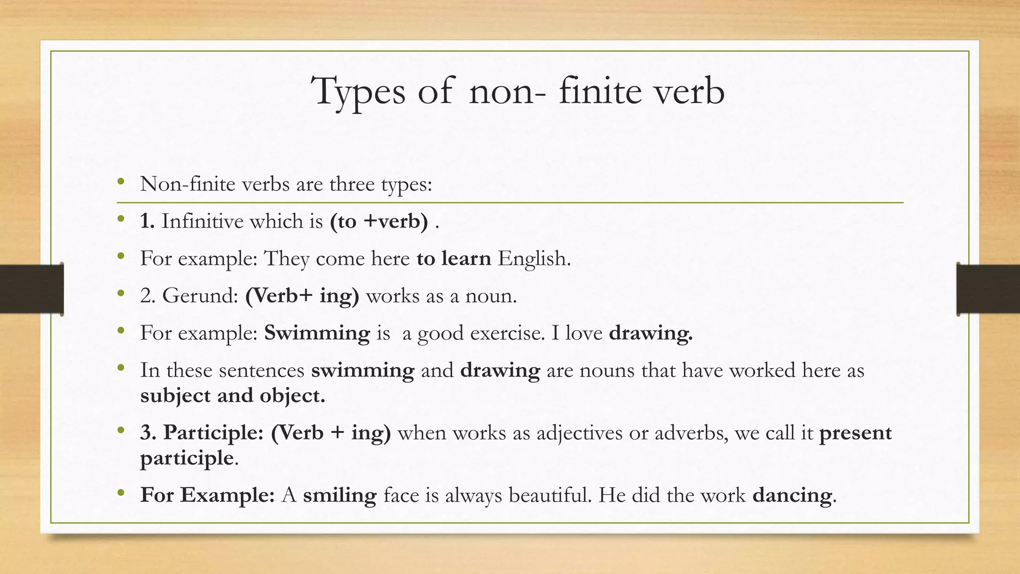 Basic English Grammar (Verb). | PPTX
