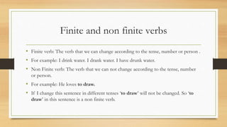 Basic English Grammar (Verb). | PPTX