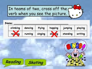 Tom's TEFL - Verbs | PPT