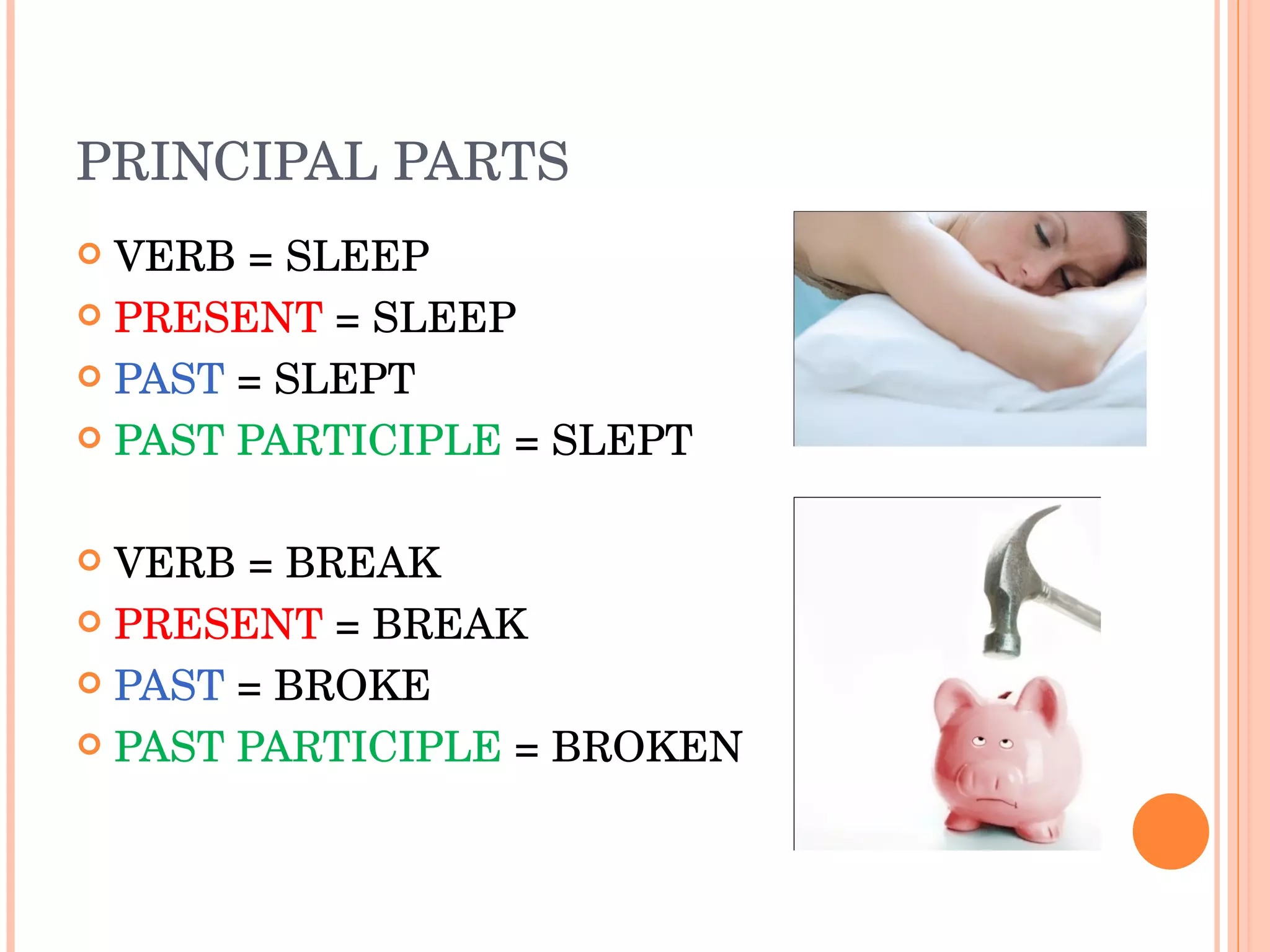 Parts of Speech - Verbs | PPT