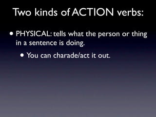 Verbs | KEY